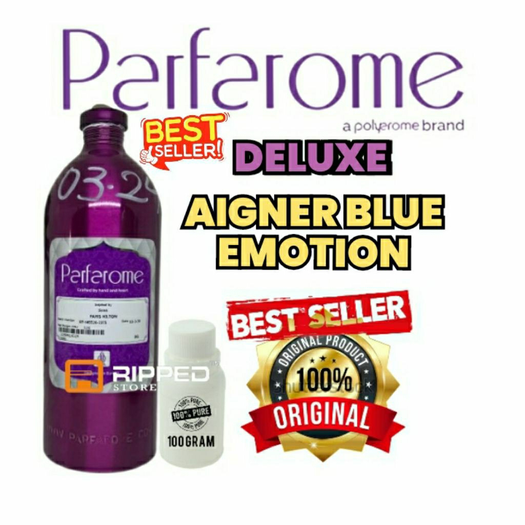 Jual (100ML) Bibit Parfum Murni Aigner Blue Emotion Deluxe | By ...
