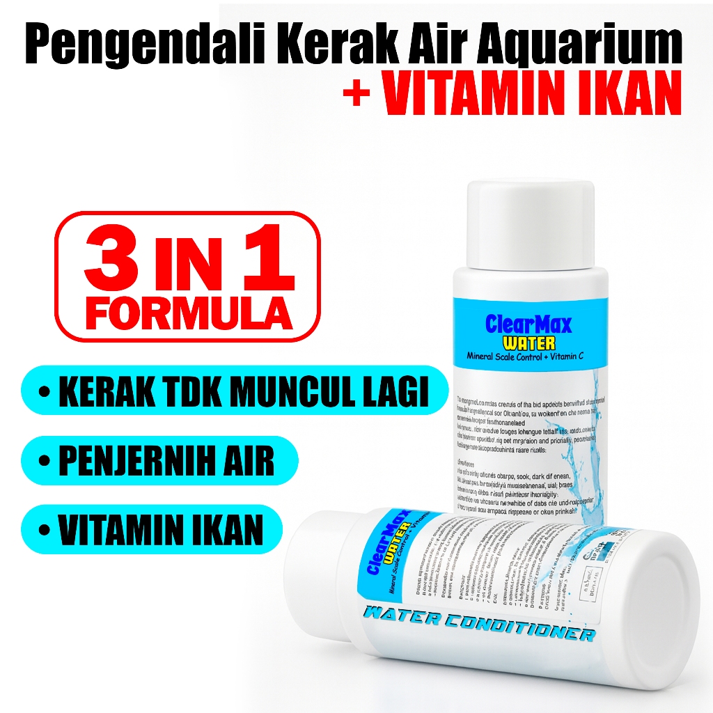 Jual BERRITZ ClearMax Water - Cairan Anti Kerak Air Aquarium + Vitamin ...