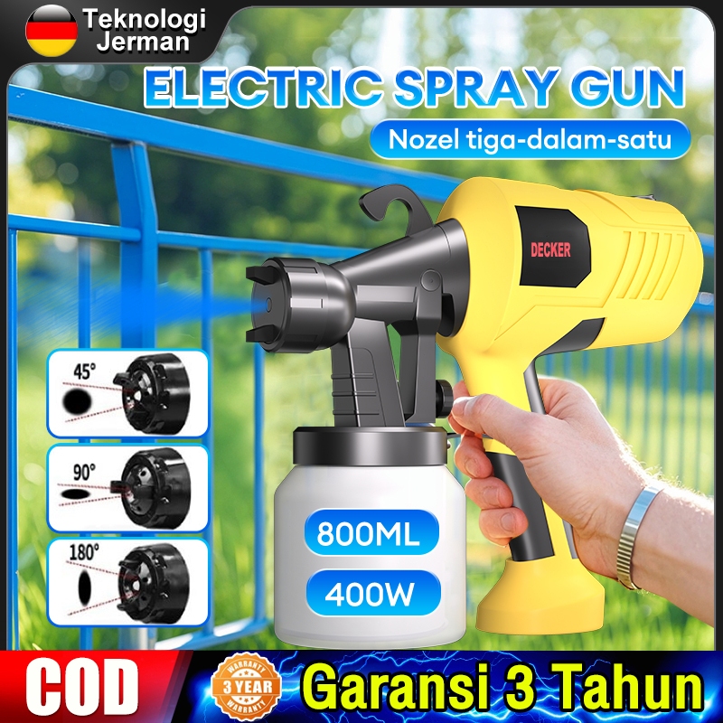 Jual Electric Spray Gun 800ML 400W Compact Design Multifungsi Mesin ...