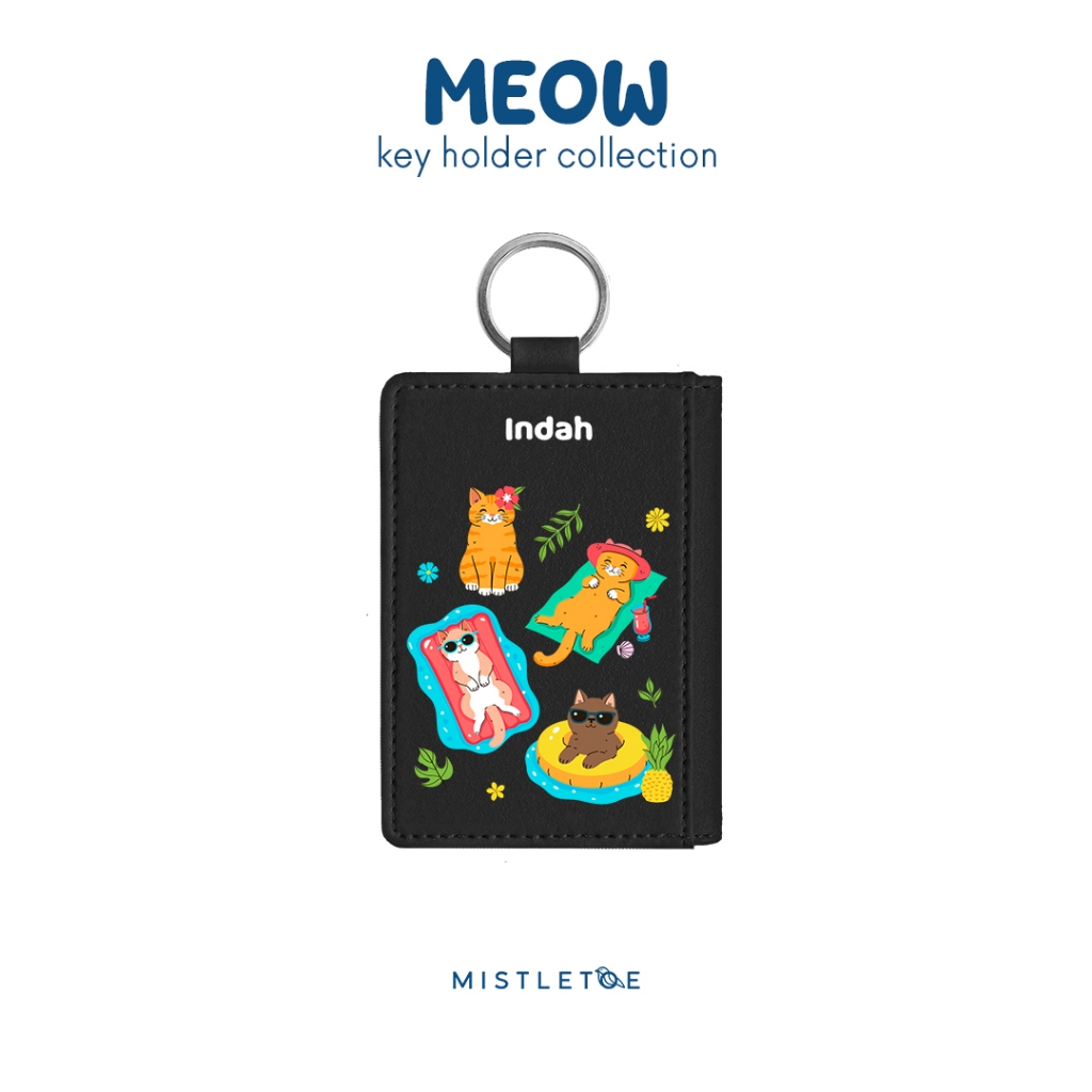 Jual Meow Custom Key Holder - Dompet Kartu - Gantungan Kunci Mobil ...