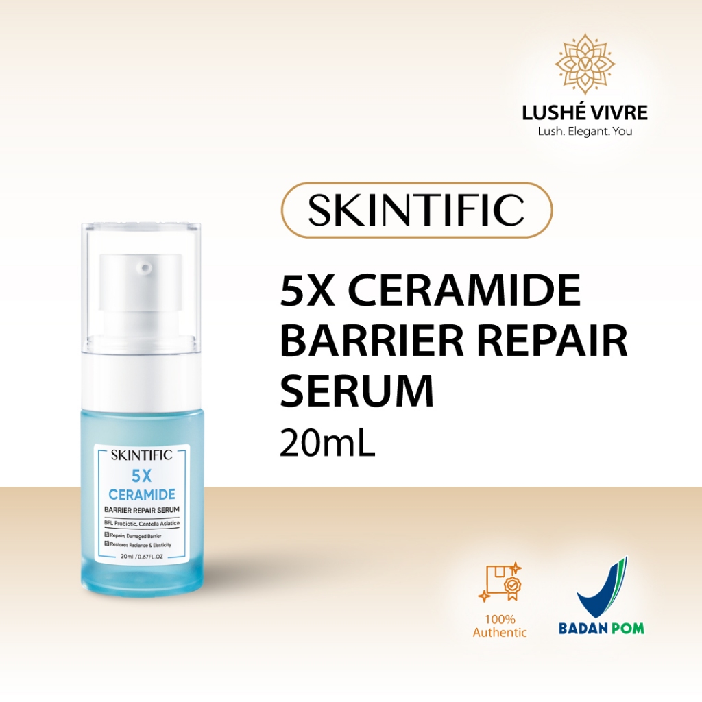 Jual Lushe | SKINTIFIC - 5X Ceramide Barrier Serum 20ml | Merawat skin ...