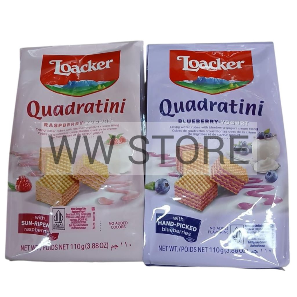 Jual Cemilan snek makanan ringan wafer dengan krim rasa buah bluberi ...