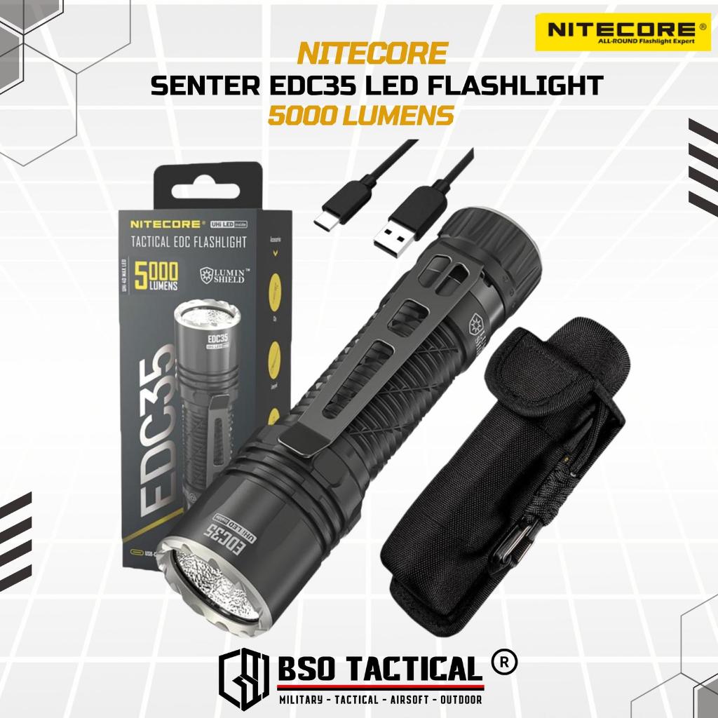 Jual NITECORE Senter EDC35 LED Tactical EDC Flashlight UHi 40 IP68 5000 ...
