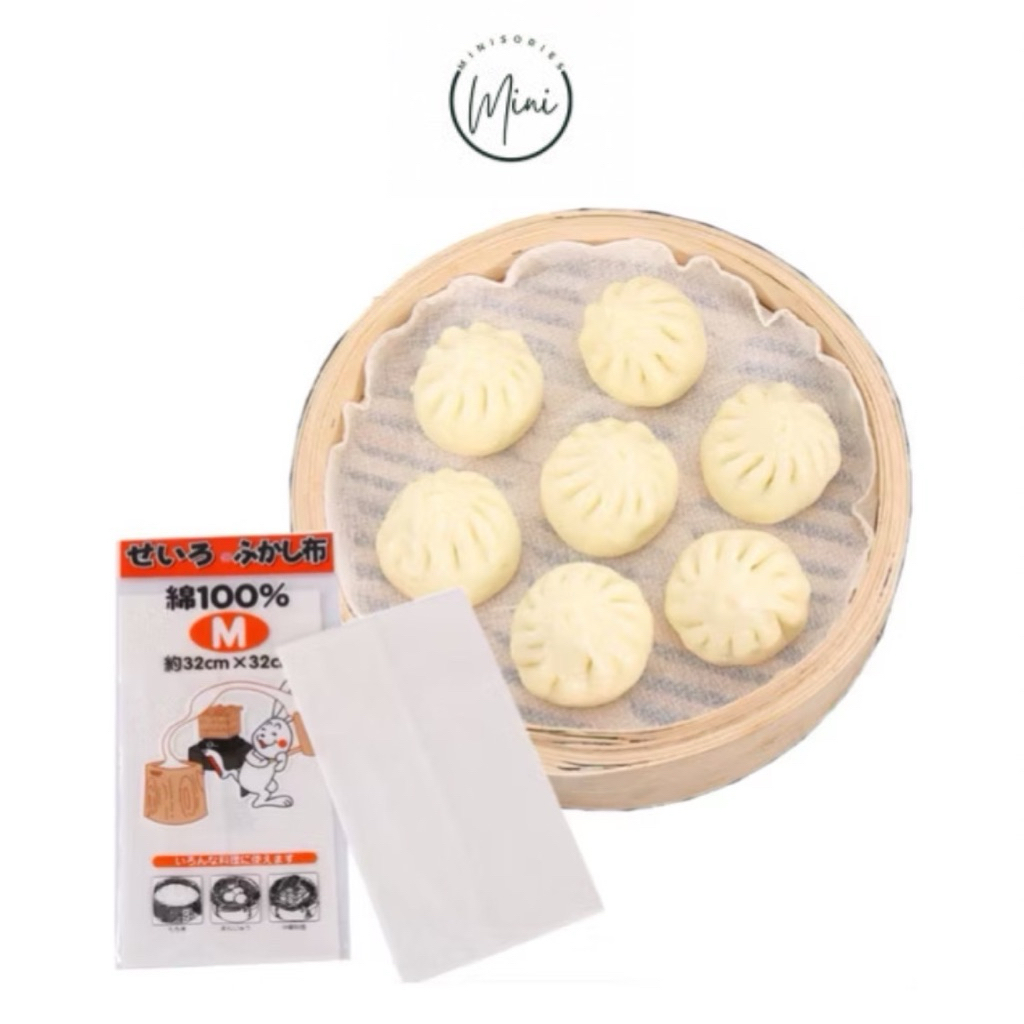 Jual kain kukus masak pao bakpao kue pangsit anti lengket kain kukusan ...