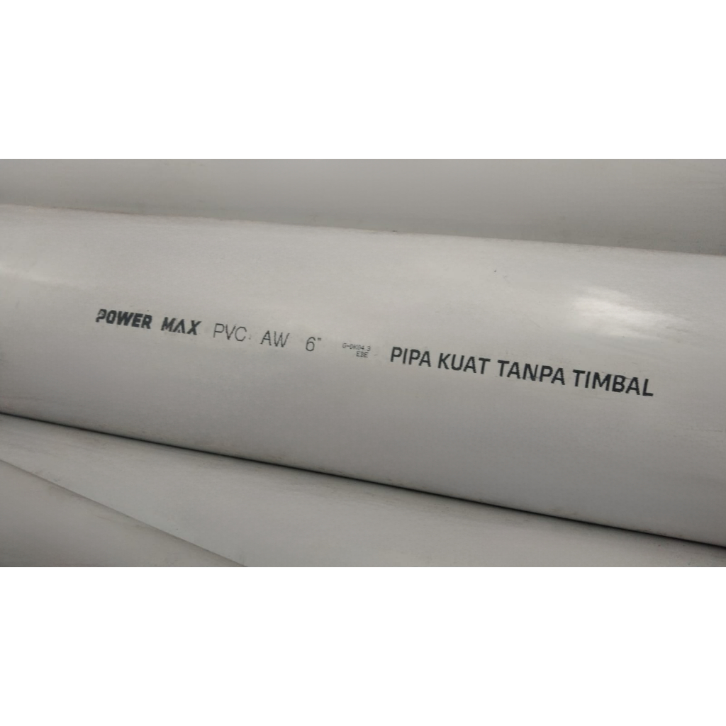 Jual PIPA PVC POWERMAX 6 INCH TIPE AW X 4 METER MOF | Shopee Indonesia