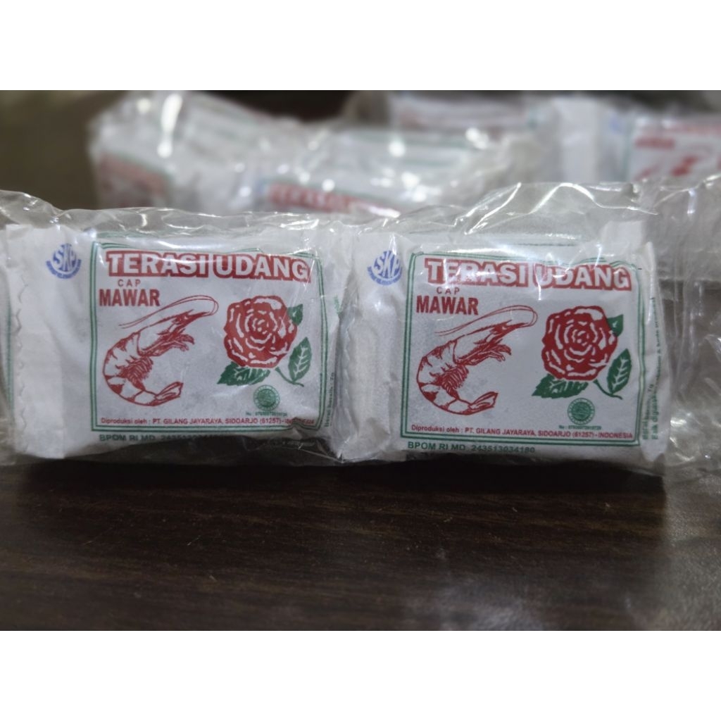 Jual Terasi Udang Cap Mawar 3 g x 10 | Shopee Indonesia