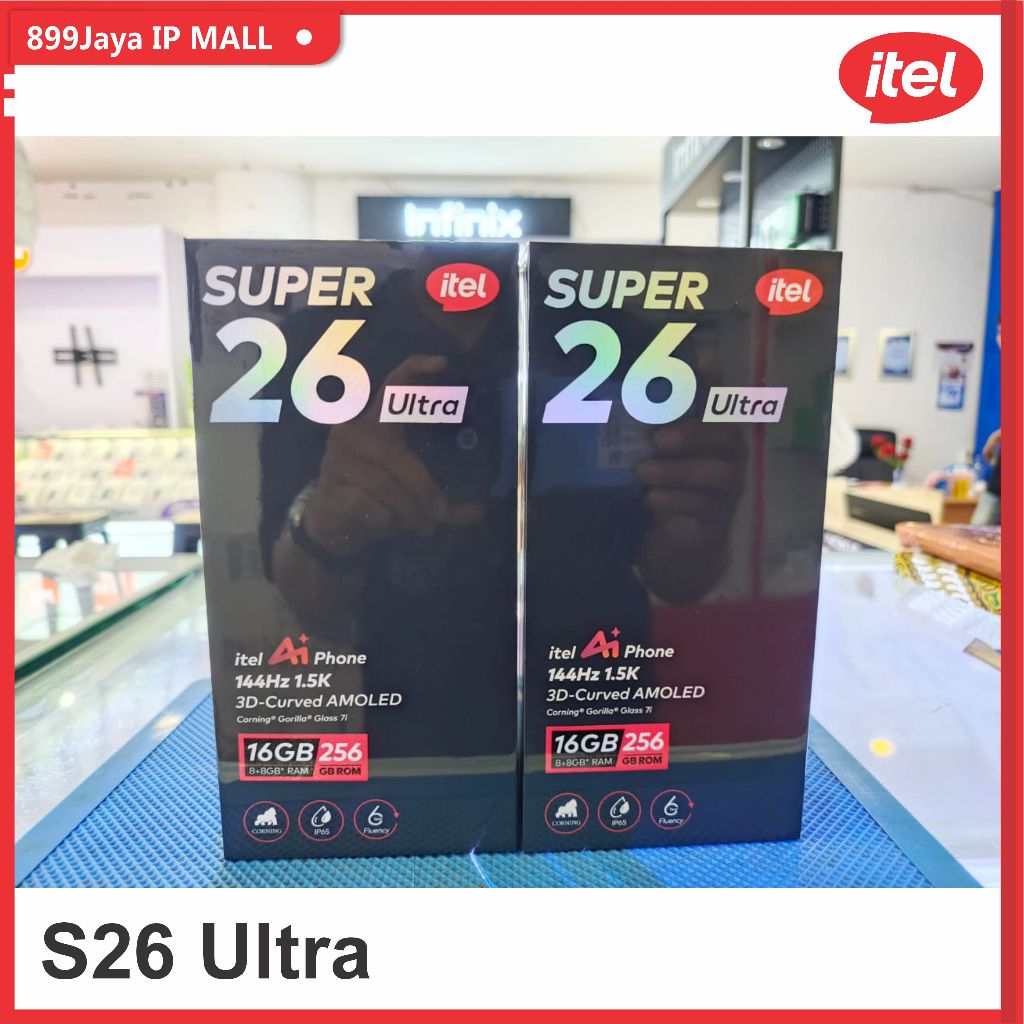 Jual ITEL S26 ULTRA 8+8/256GB - GARANSI RESMI ITEL INDONESIA 12 BULAN ...
