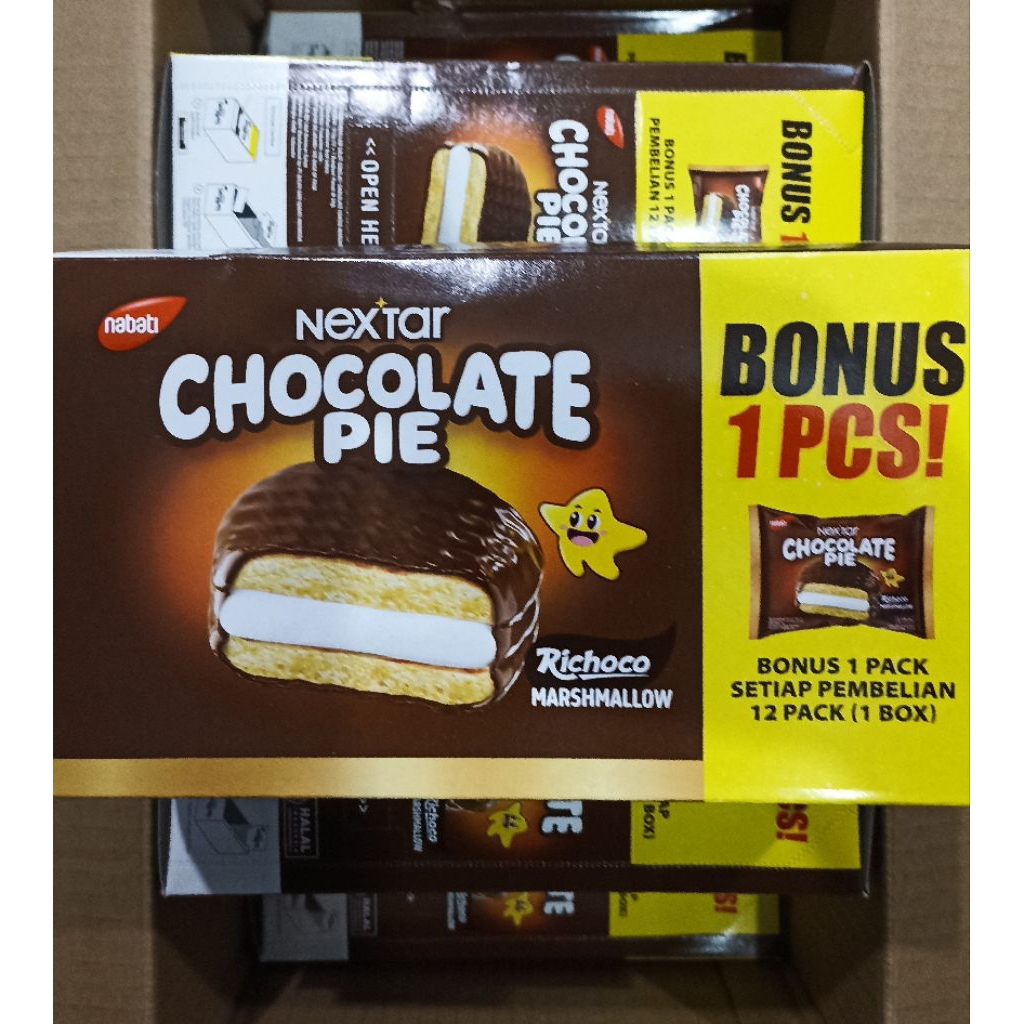 Jual Nextar Chocolate Pie box | Shopee Indonesia