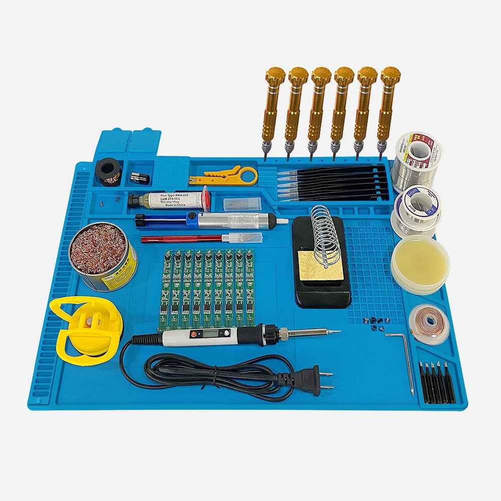 Jual Alas Silikon Anti Panas Mat Tempat Servis Handphone Elektronik ...