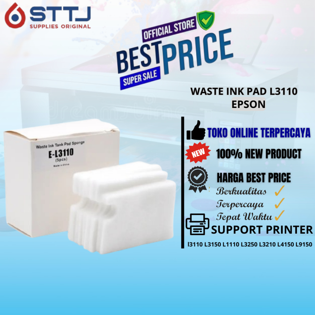 Jual Busa Waste Ink Pad Epson L1110 L3110 L3150 Printer L4150 L4160 ...