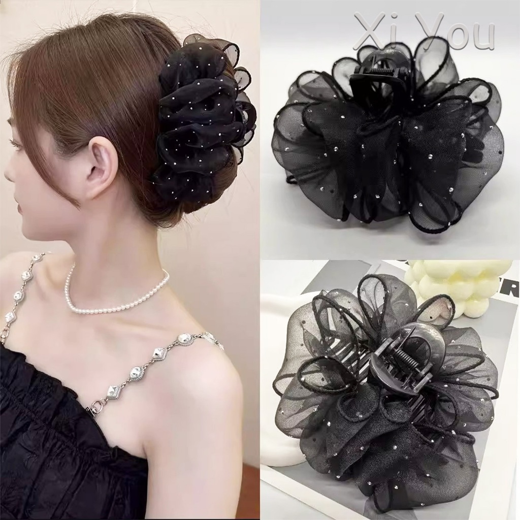 Jual Jepitan gelembung awan jepit rambut jala baru temperamen bagian ...