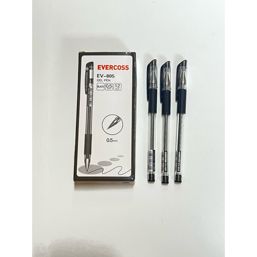 Jual (12pcs) Pulpen Gel Murah Evercoss (mirip merek Joyko JK-100 ...