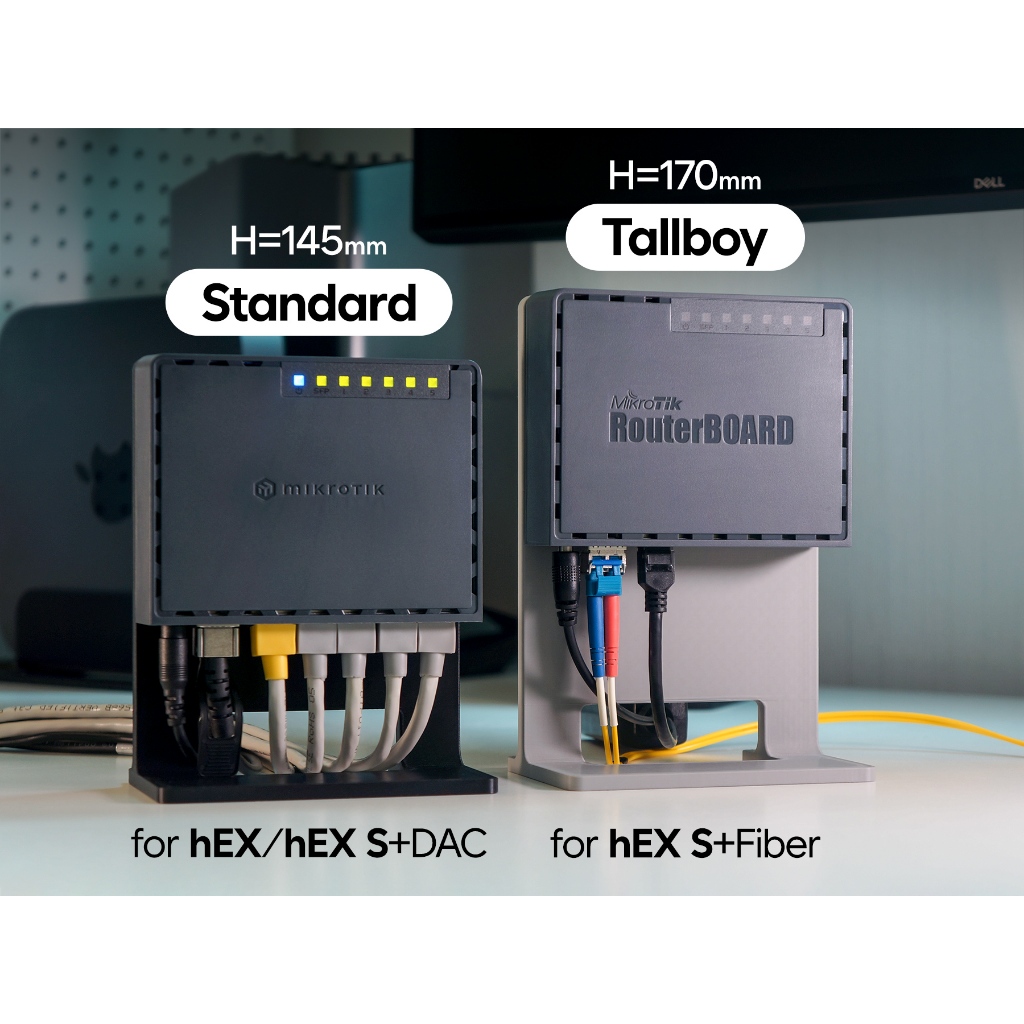 Jual Desk Stand Bracket Router Mikrotik hEX Series & hAP ac lite ...