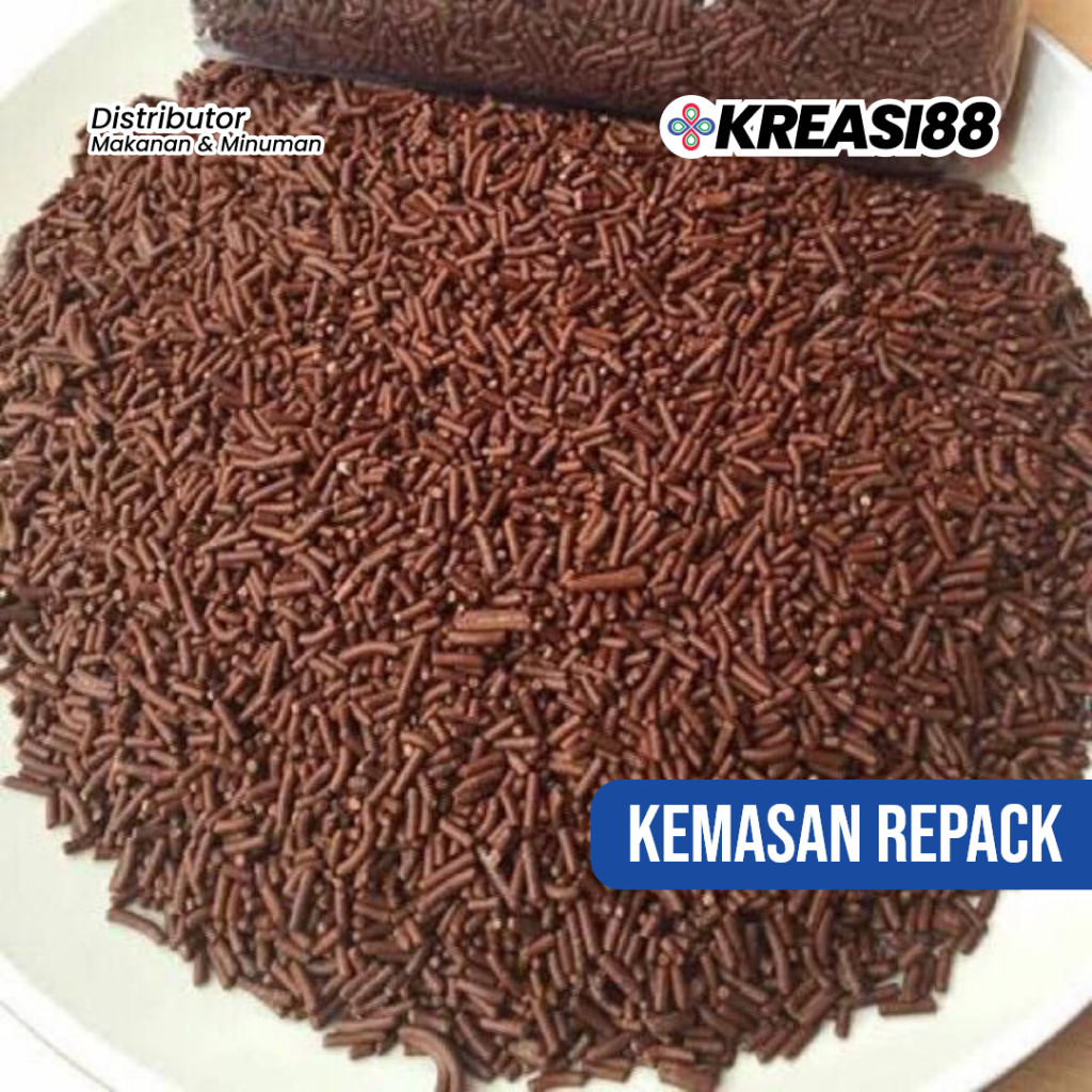 Jual Meses Cokelat TULIP / Meises Coklat Butir Terlaris & Termurah ...