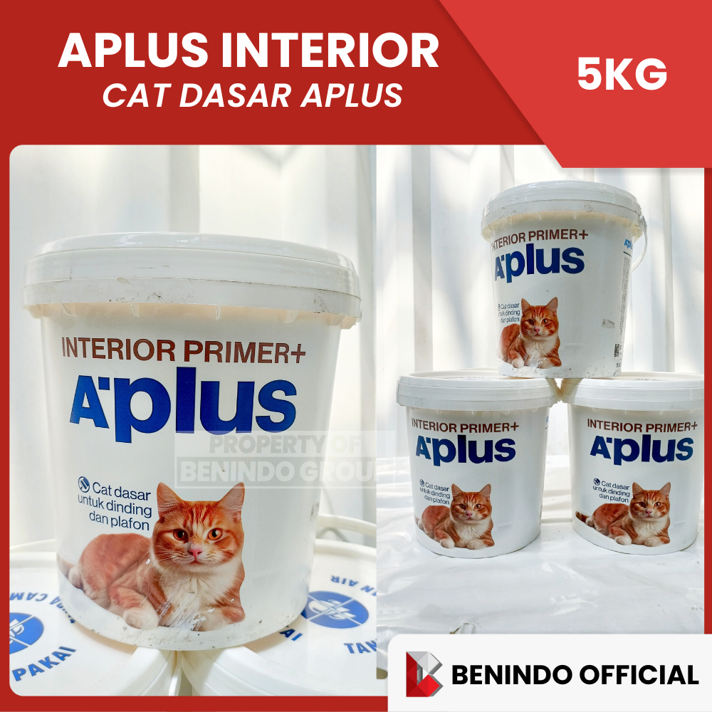 Jual APLUS INTERIOR PRIMER CAT DASAR- 5KG | Shopee Indonesia