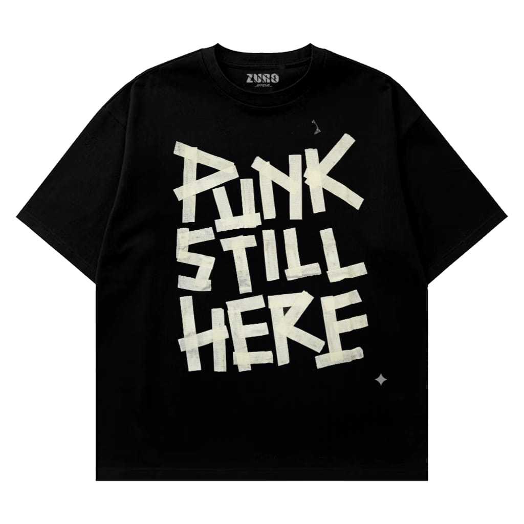 Jual Zuro - Tshirt Punk Still Here Vintage lengan pendek Varian Kaos ...