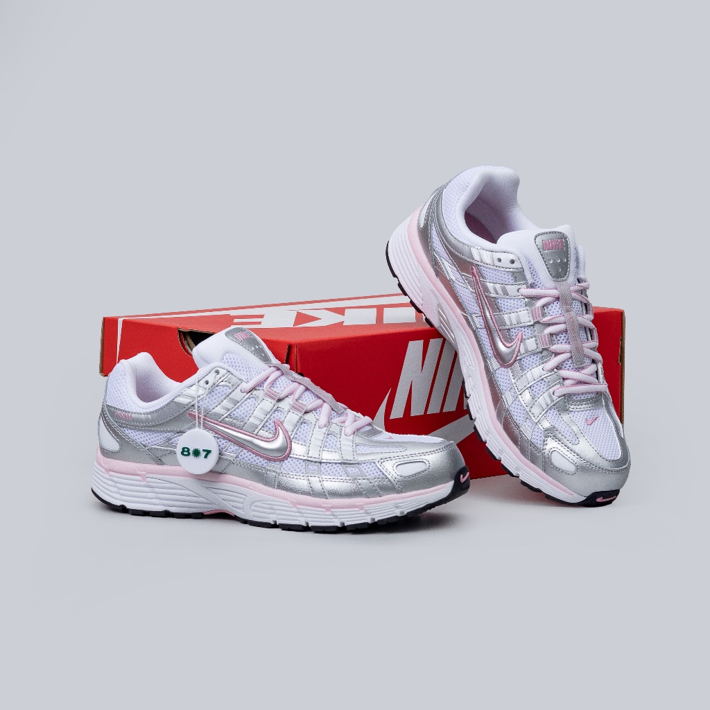 Jual Nike P6000 White Elemental Pink Metallic Silver | Shopee Indonesia