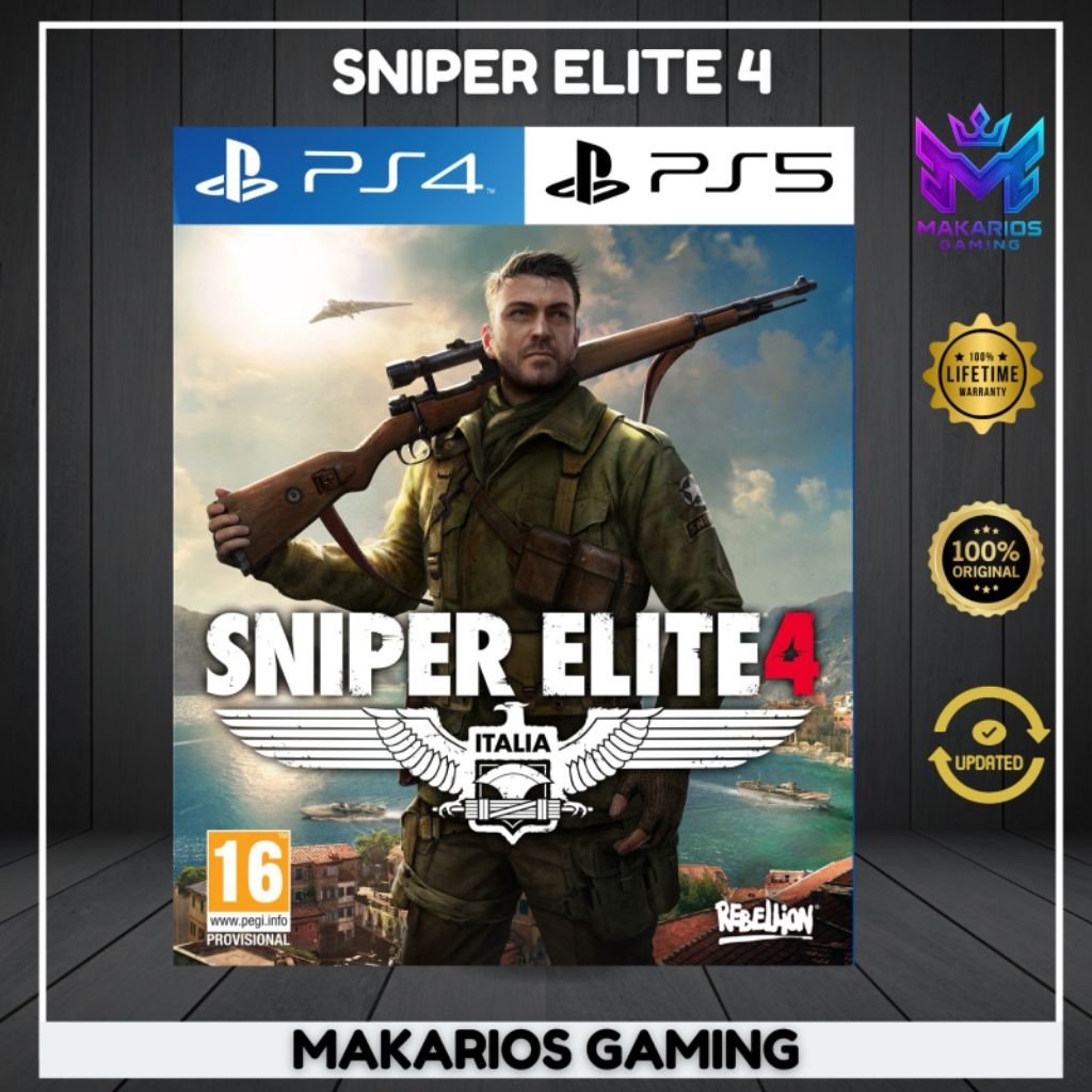 Jual Sniper Elite 4, For PS5 / PS4 | Shopee Indonesia