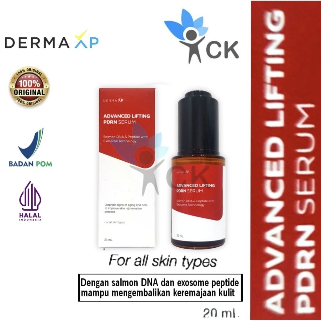 Jual DERMA XP - Advanced Lifting PDRN Serum botol 20 ml - serum awet ...