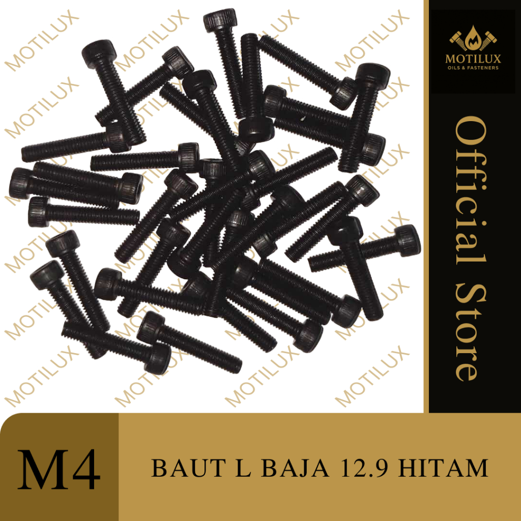 Jual BAUT L BAJA 12.9 M4 HITAM | Shopee Indonesia