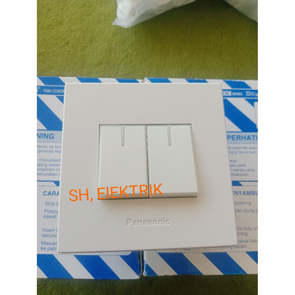 Jual panasonic Style E Putih Saklar Seri (WESJ78029 + 2x WESJ5932 ...