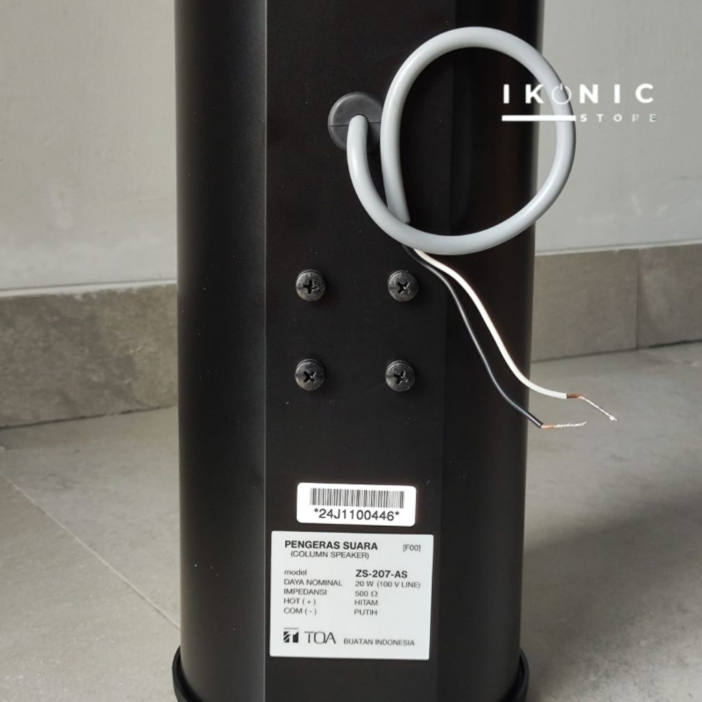 Jual IKONIC Speaker Column TOA ZS 207 Column Speaker TOA 20W 4 Speaker ...