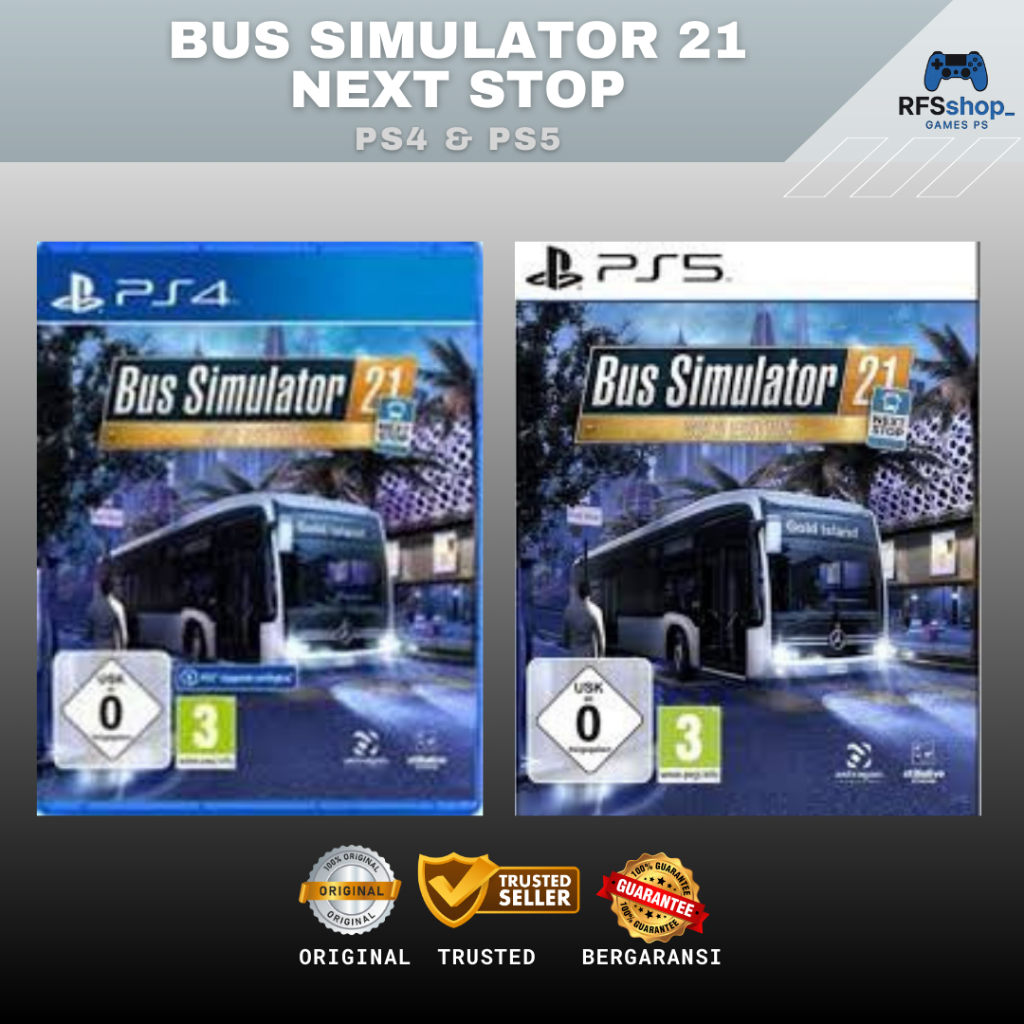 Jual Bus Simulator 21 Next Stop (PS4 + PS5) | Shopee Indonesia