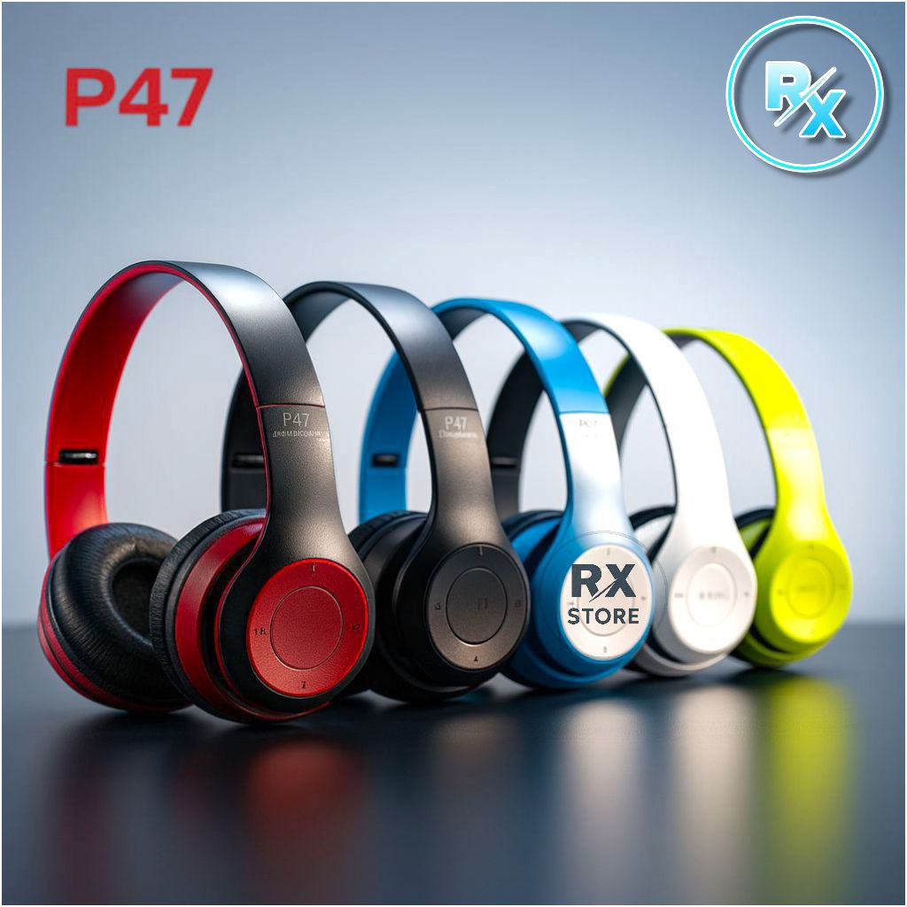 Jual Headphone Bando Bluetooth P47 Wireless Headset Handsfree Musik Bass Stereo | Shopee Indonesia