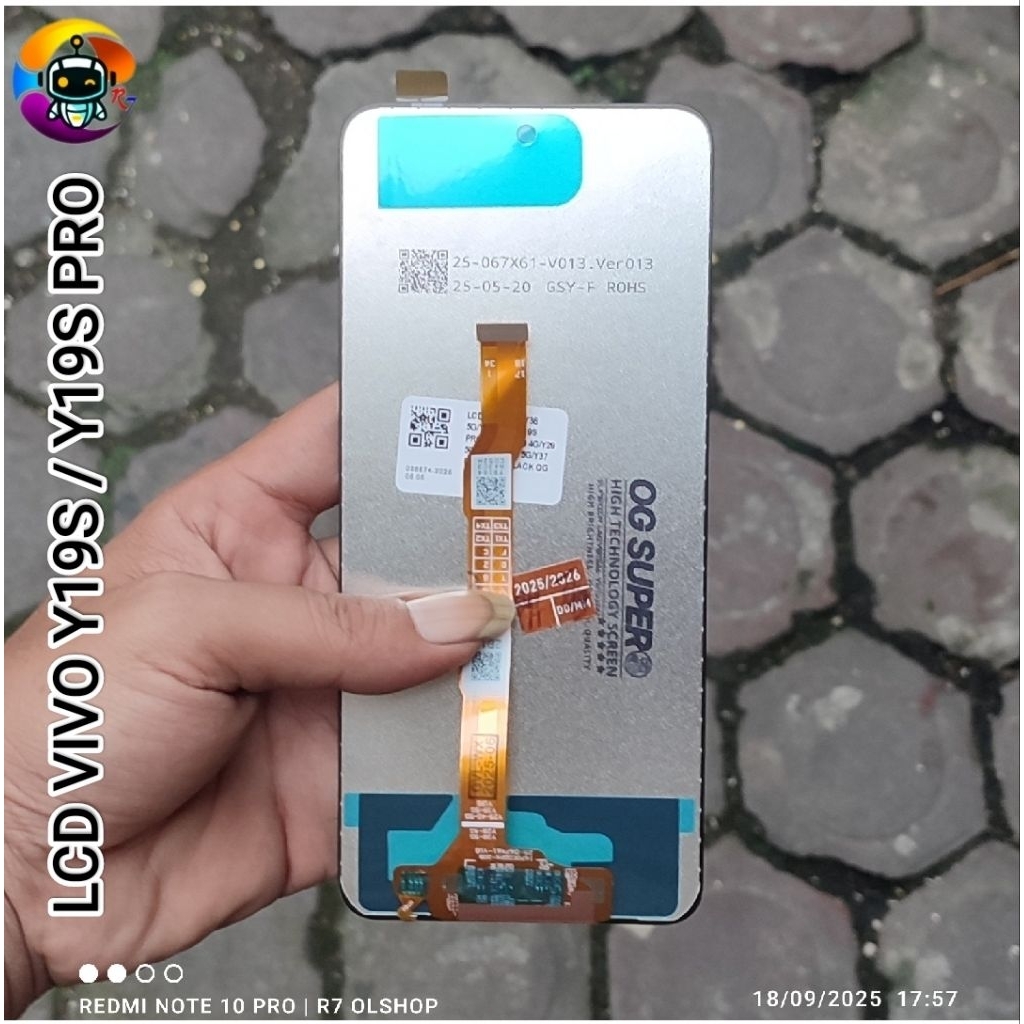 Jual LCD VIVO Y38 5G Y19S Y19S PRO Y28 4G Y29 4G Y29 5G Y39 5G Y37 PRO ...