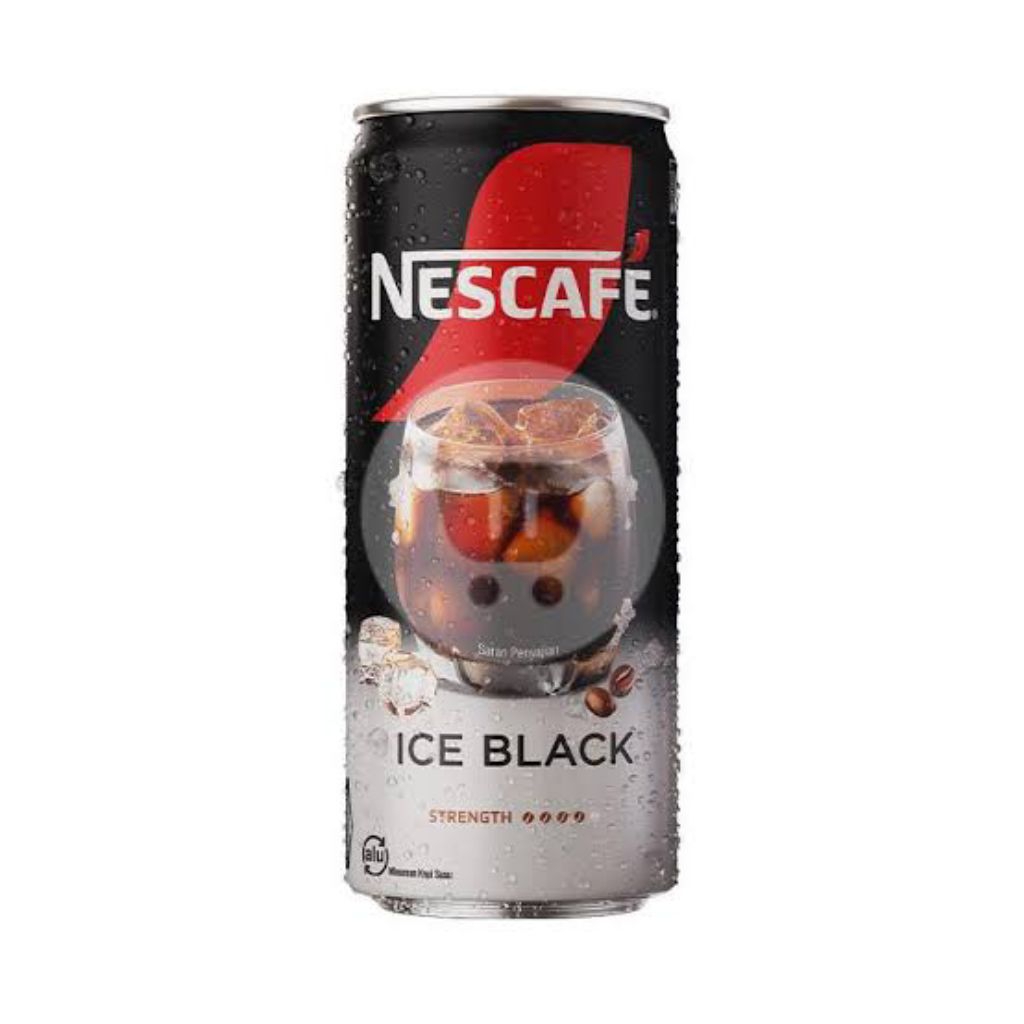 Jual Nestle Nescafe Black Ice Rasa Strength Kopi Premium 220 ml x5pcs ...