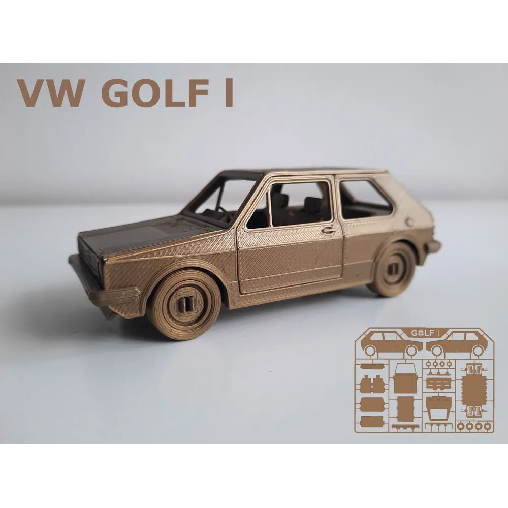 Jual Golf MK1 Kit Card – Model Rakitan Legendaris Volkswagen Golf ...