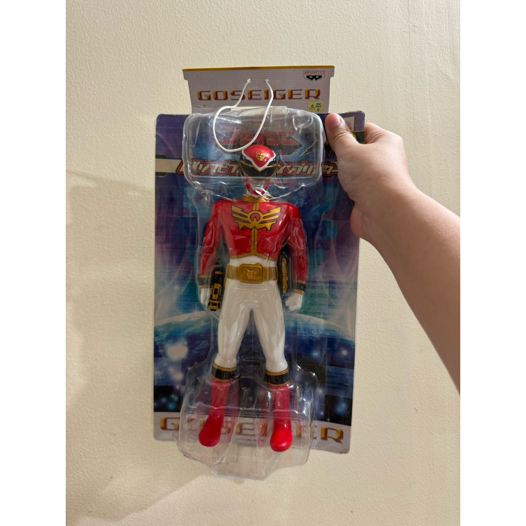 Jual Banpresto Tensou Sentai Goseiger DX Soft Vinyl Figure Gosei Red ...