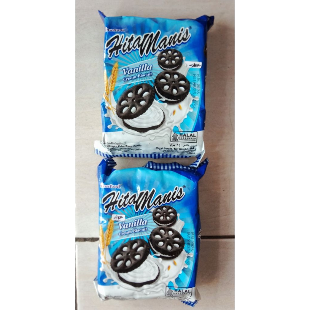 Jual hitam manis/biskuit jadul hitam manis rasa vanila | Shopee Indonesia
