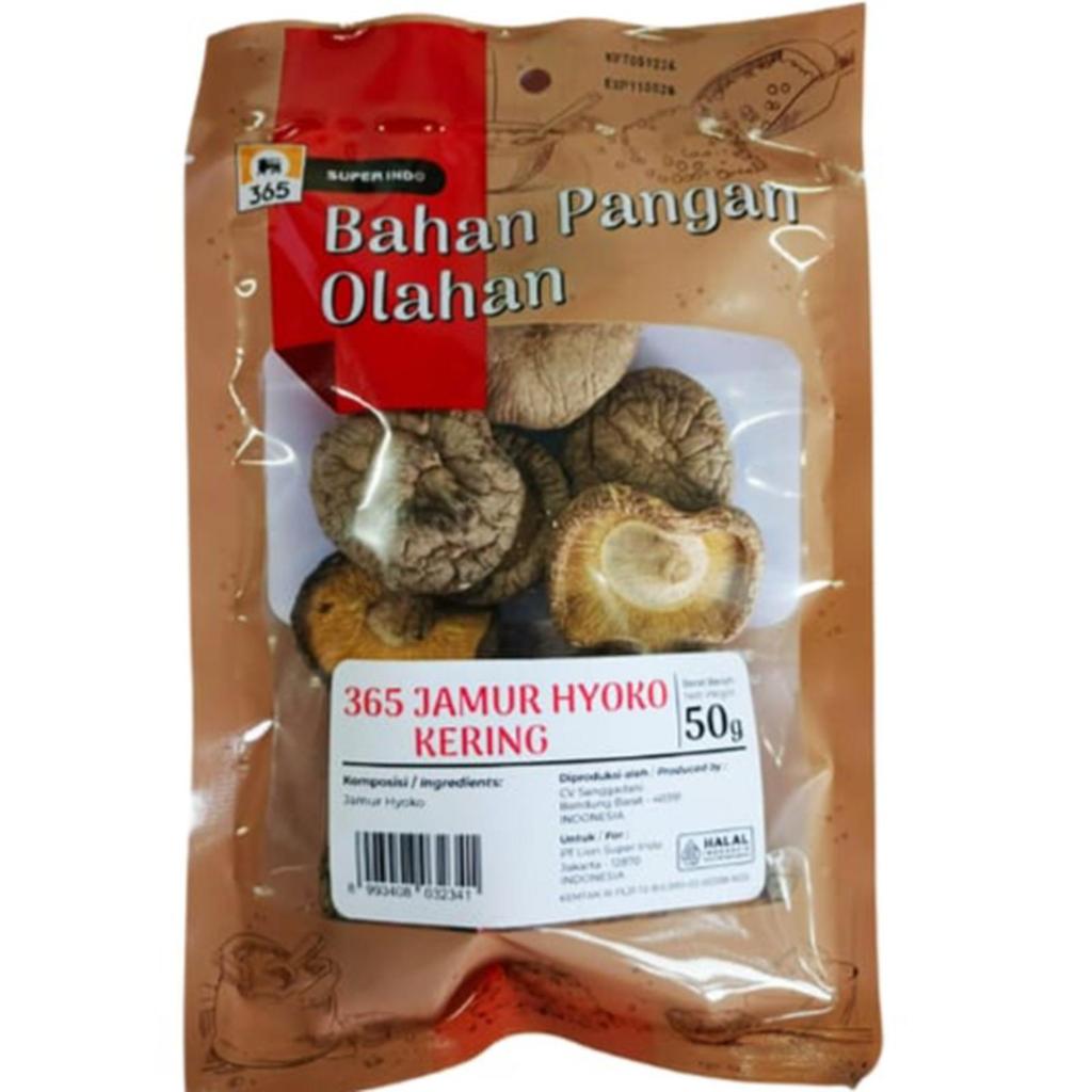 Jual Jamur Hyoko Kering 50 gr 365 superindo | Shopee Indonesia