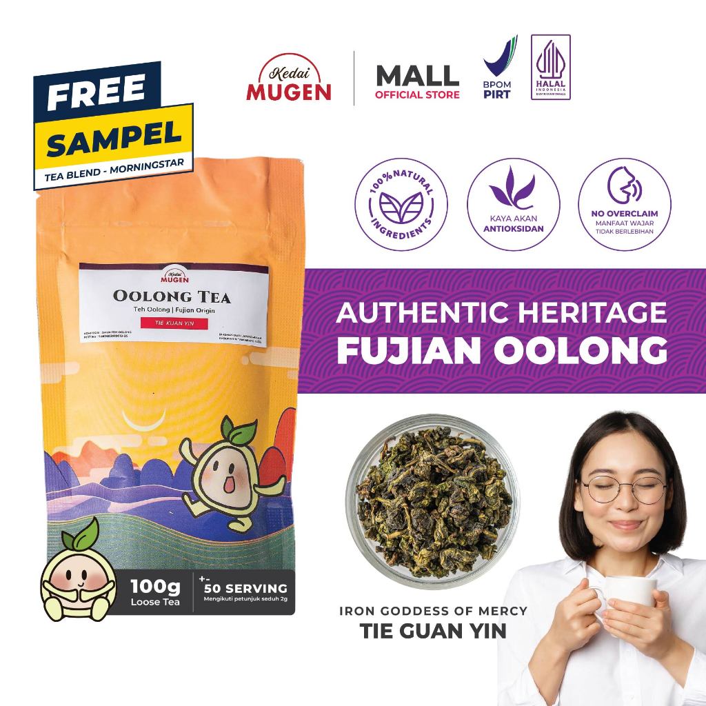 Jual Oolong Tea Chinese Fujian/ Teh Olong China/ Tie Guan Yin Kedai ...