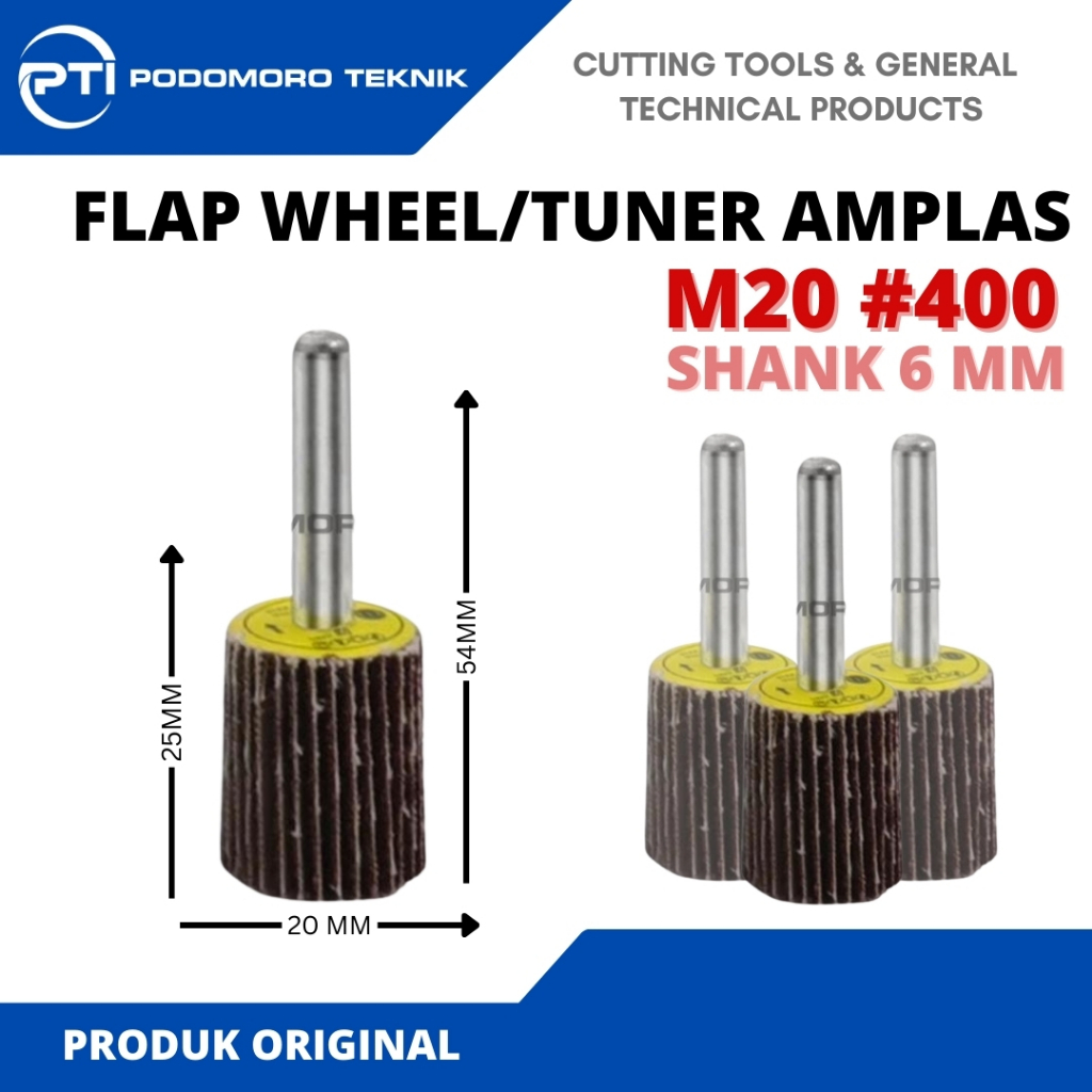 Jual Tuner Amplas #400 M20 Amplas Buffing / Rotary Fan Grinder / Mata ...