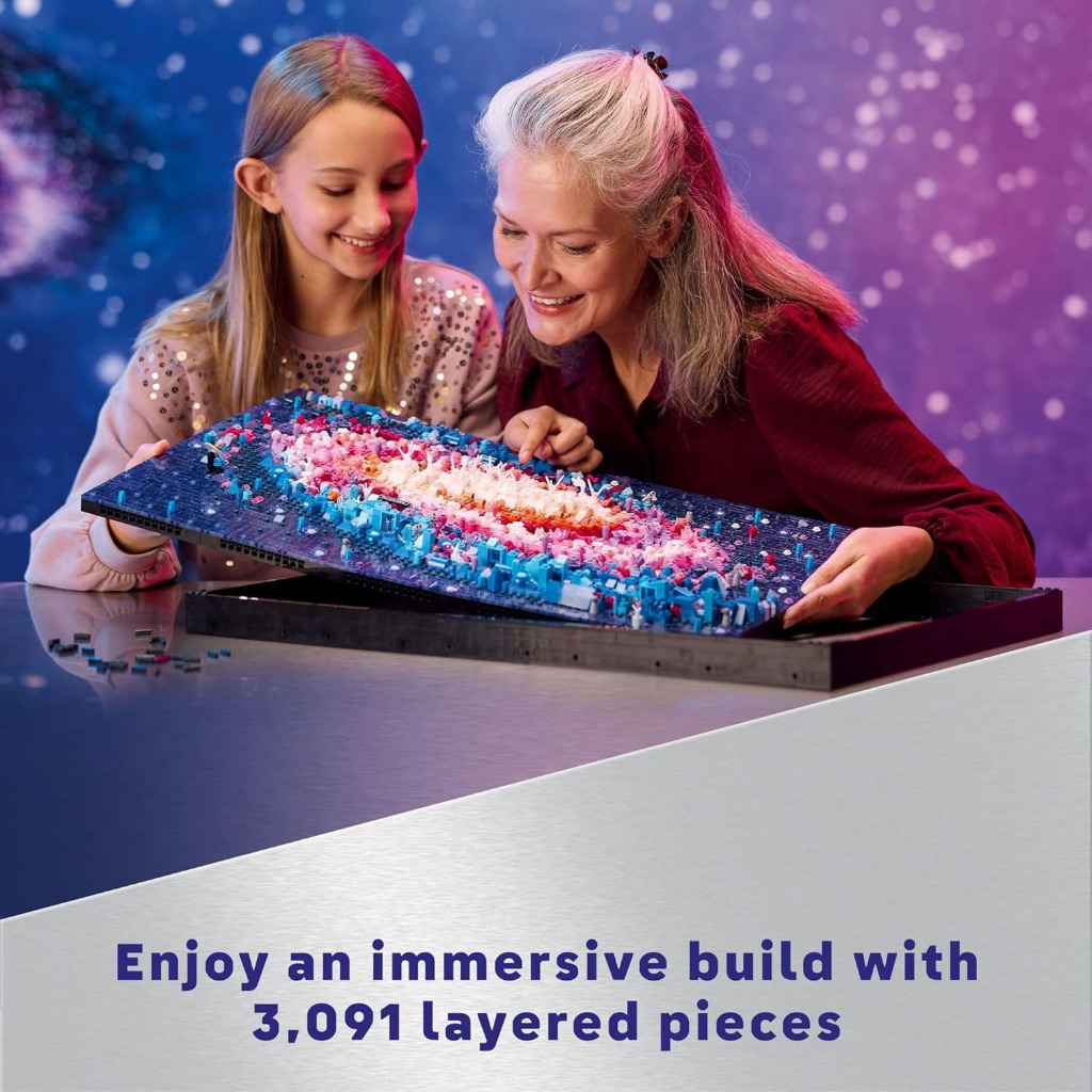 Jual LEGO Art The Milky Way Galaxy Building Set - Space Decor DIY Kits ...