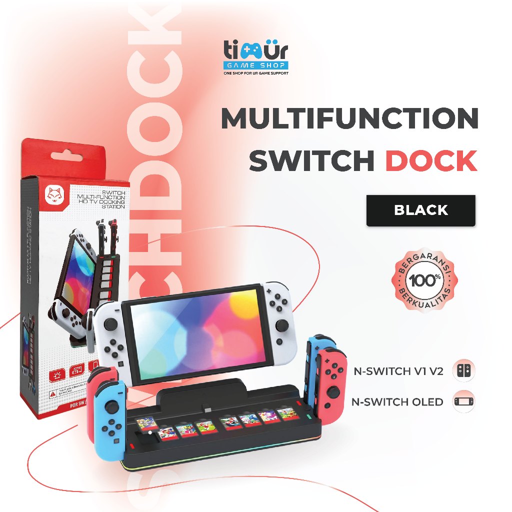 Jual Multi-Function HD Portable TV Dock Docking Station 4K HDMI Compact ...