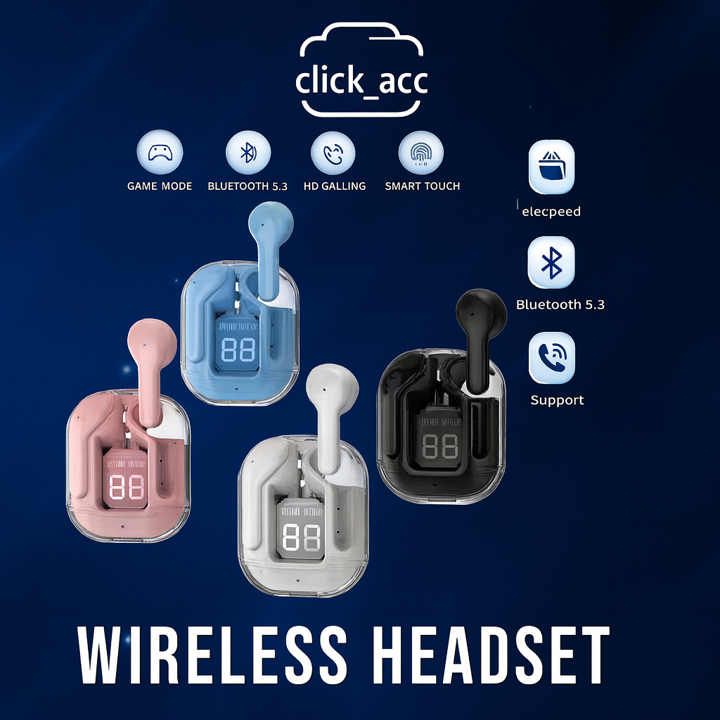 Jual [ Click Acc ] Air 31 Ultrapods TWS Bluetooth 5.3 Earphone with ...