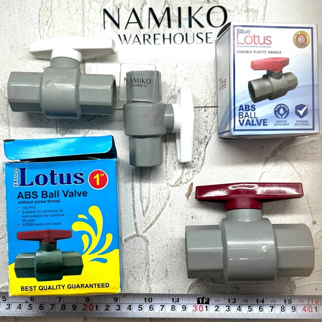 Jual LOTUS Ball valve stop kran air PVC 1/2 3/4 1 Inch | Shopee Indonesia