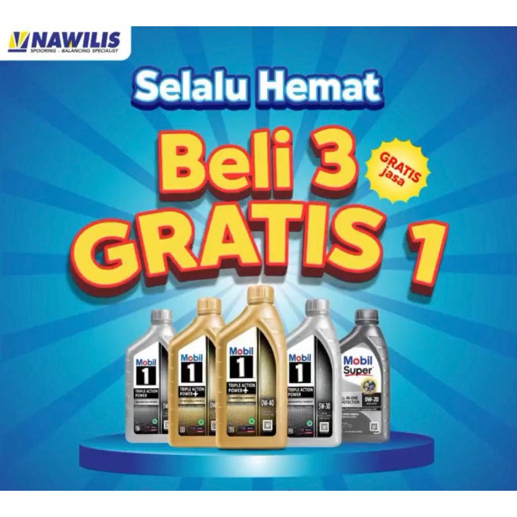 Jual Oli Mobil 1 Triple Action Power 5W-30 1Liter | Shopee Indonesia