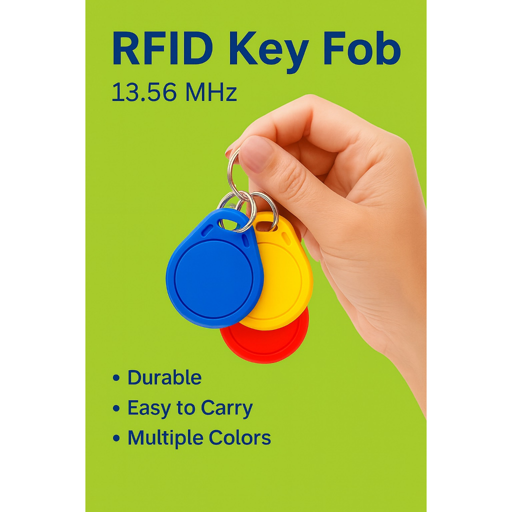 Jual Gantungan Kunci RFID Keyfob Key Fob 13.56Mhz 13,56 Mhz Keytag Tag ...