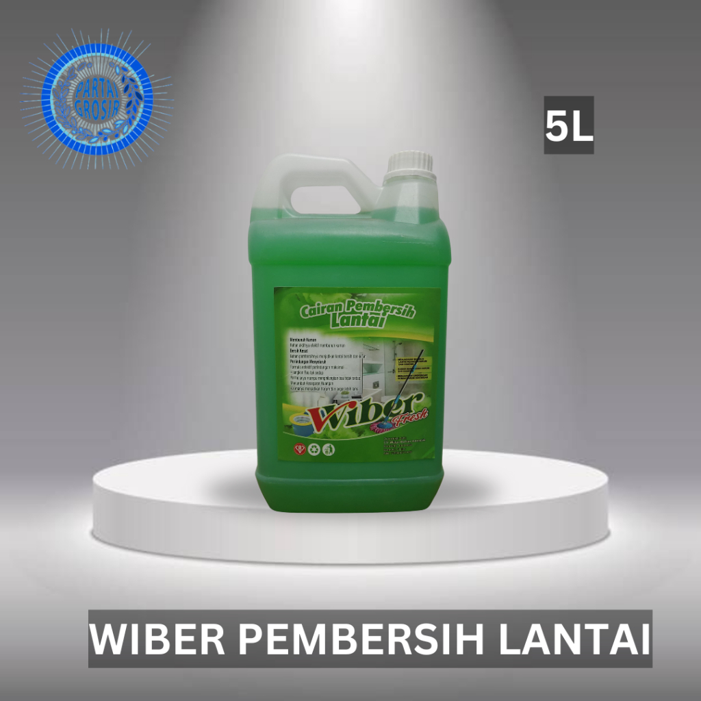 Jual Wiber Pembersih Lantai Kemasan 5L | Cairan Pel Lantai 5L | Shopee ...