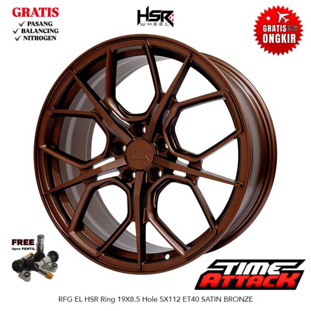 Jual Velg Mobil Mercy R19 HSR WHEEL Tipe RFG EL Ring 19 - TIME ATTACK ...