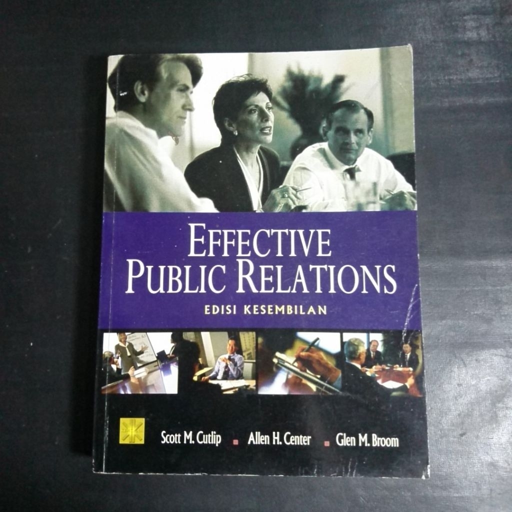 Jual Effective Public Relations Edisi Kesembilan - Scott Cutlip, Allen ...
