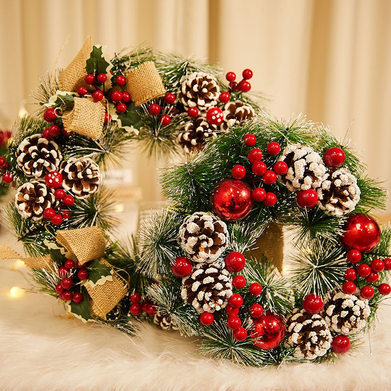 Jual KRANS CHRISTMAS PREMIUM Dekorasi Karangan Bunga Pintu Natal ...