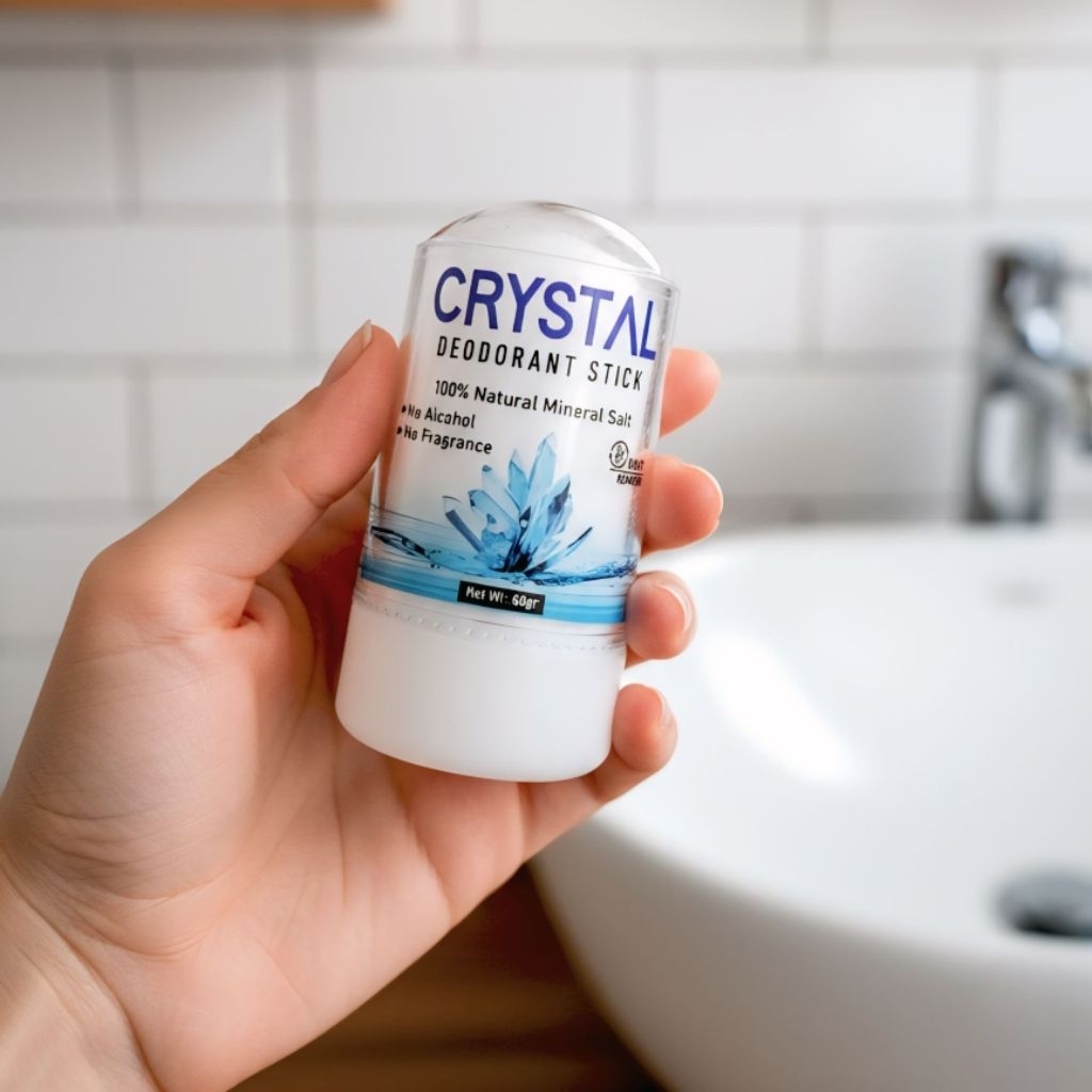 Jual Batu Deodorant Deodoran Batu Tawas Stick Spray Semprot Crystal ...