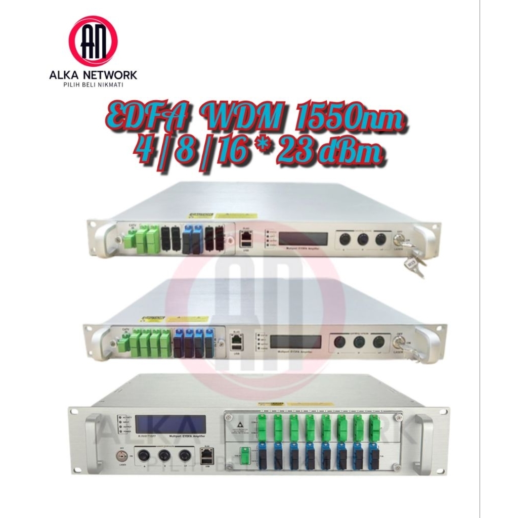 Jual EDFA,EYDFA WDM 4,8,16*23 dBm dual power supply | Shopee Indonesia
