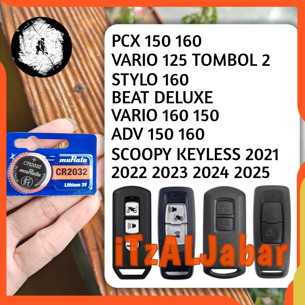Jual Baterai remote motor Keyless VARIO PCX ADV STYLO 150 160 125 ...