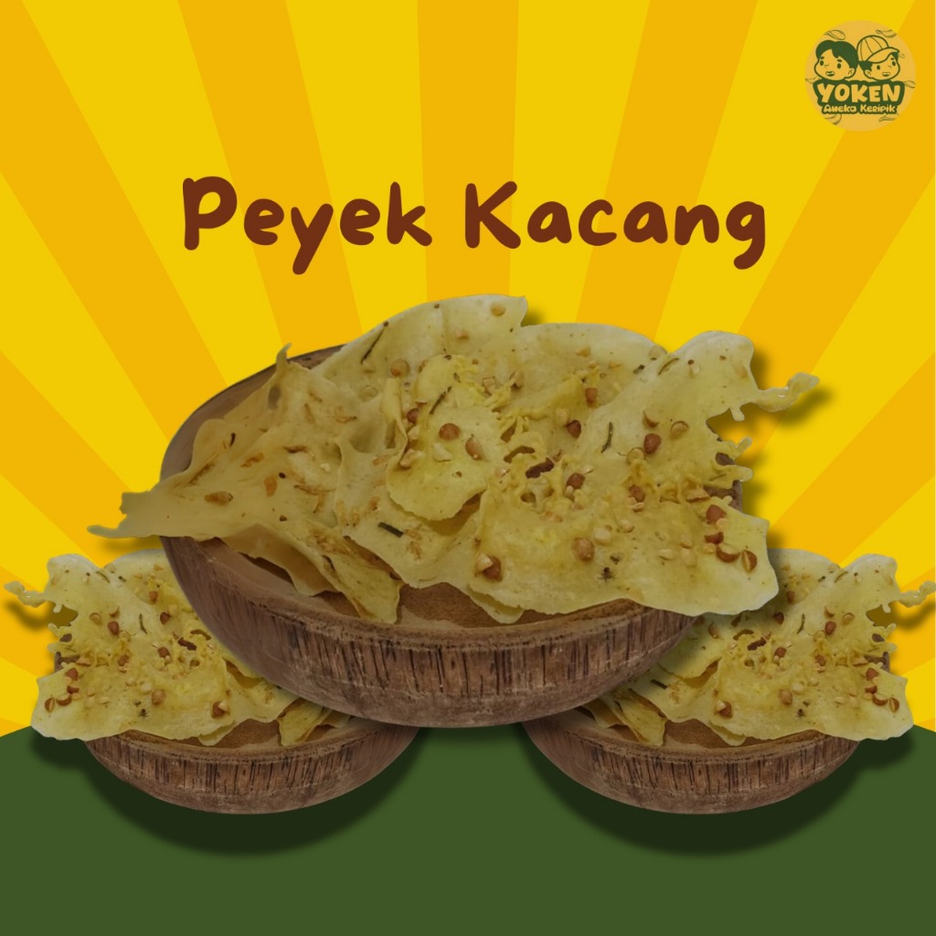 Jual YOKEN PEYEK KACANG - 130GR | Shopee Indonesia